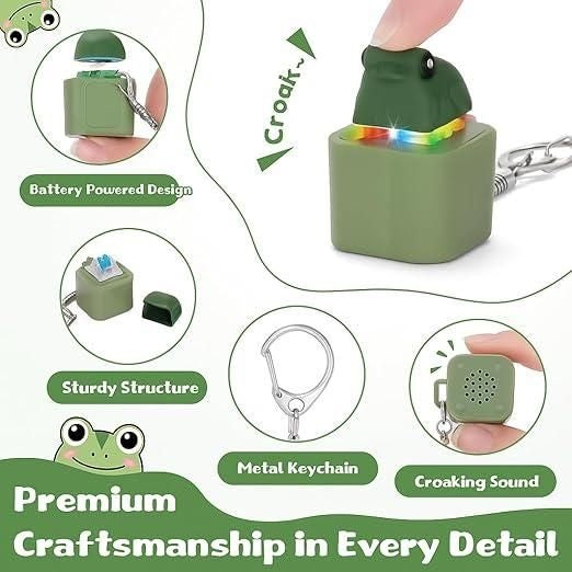 Frog Croaking Fidget Toy – Clicky